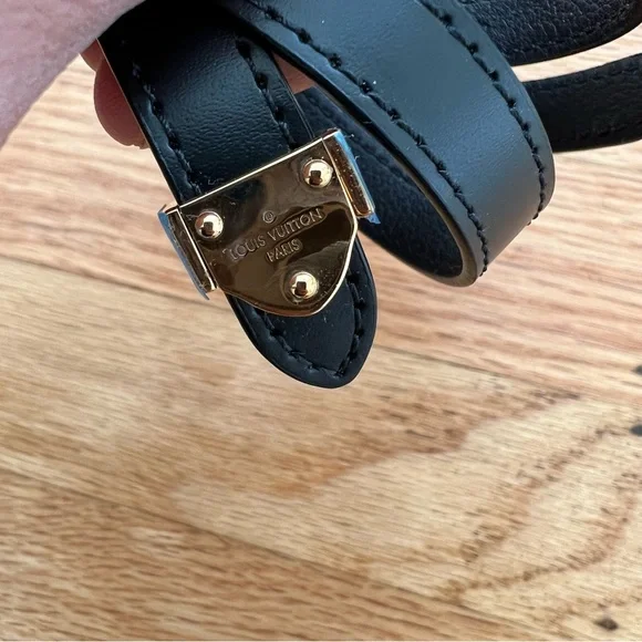 Leather Wrap Monogram Bracelet